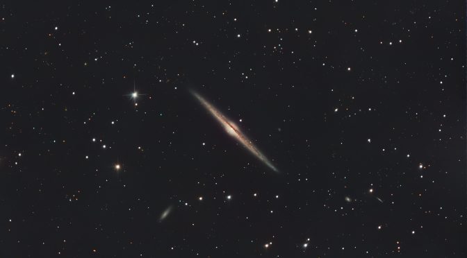 NGC4565 – Needle Galaxy in RGB | Simon Todd Astrophotography
